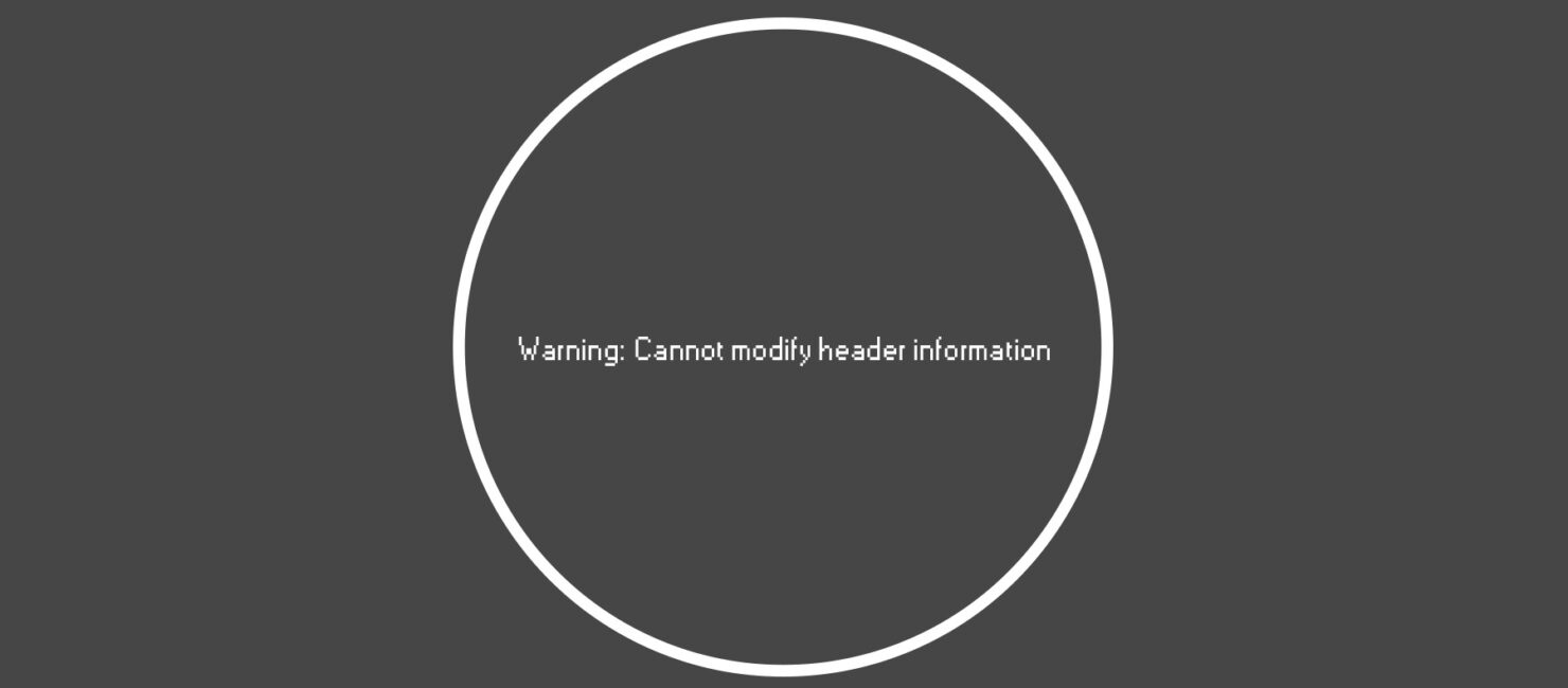 'Warning: Cannot modify header information' en WordPress - Jesús Tovar